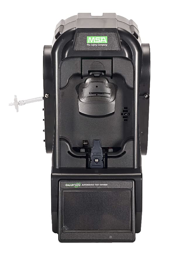 MSA 10128630 ALTAIR 4/4X Multi-Gas Detector Calibration Station/Galaxy GX2 Automated System Test Stand, 1 Valve, Color: Black, Portable Gas Monitor Calibration Test Dock