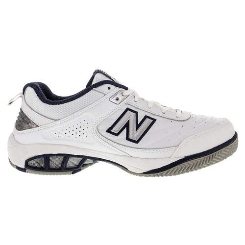 New Balance Men's MC806 Tennis Shoe,White,12 4E US