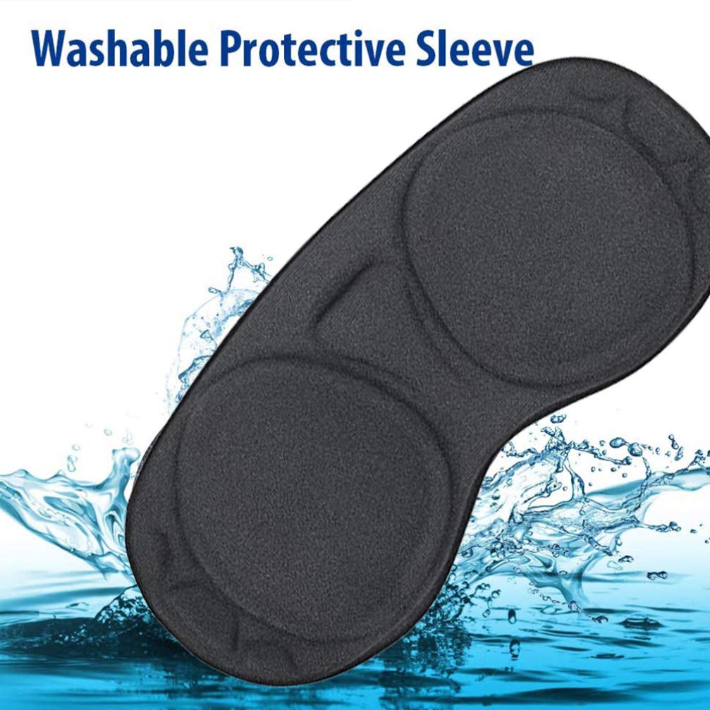 Hemobllo VR Lens Cap 1pc Vr Lens Protection Lens Protector Virtual Reality Lens Case Vr Lens Cover Black Vr Gaming Cover for Lens Sponge Cover Vr Lens Accessory