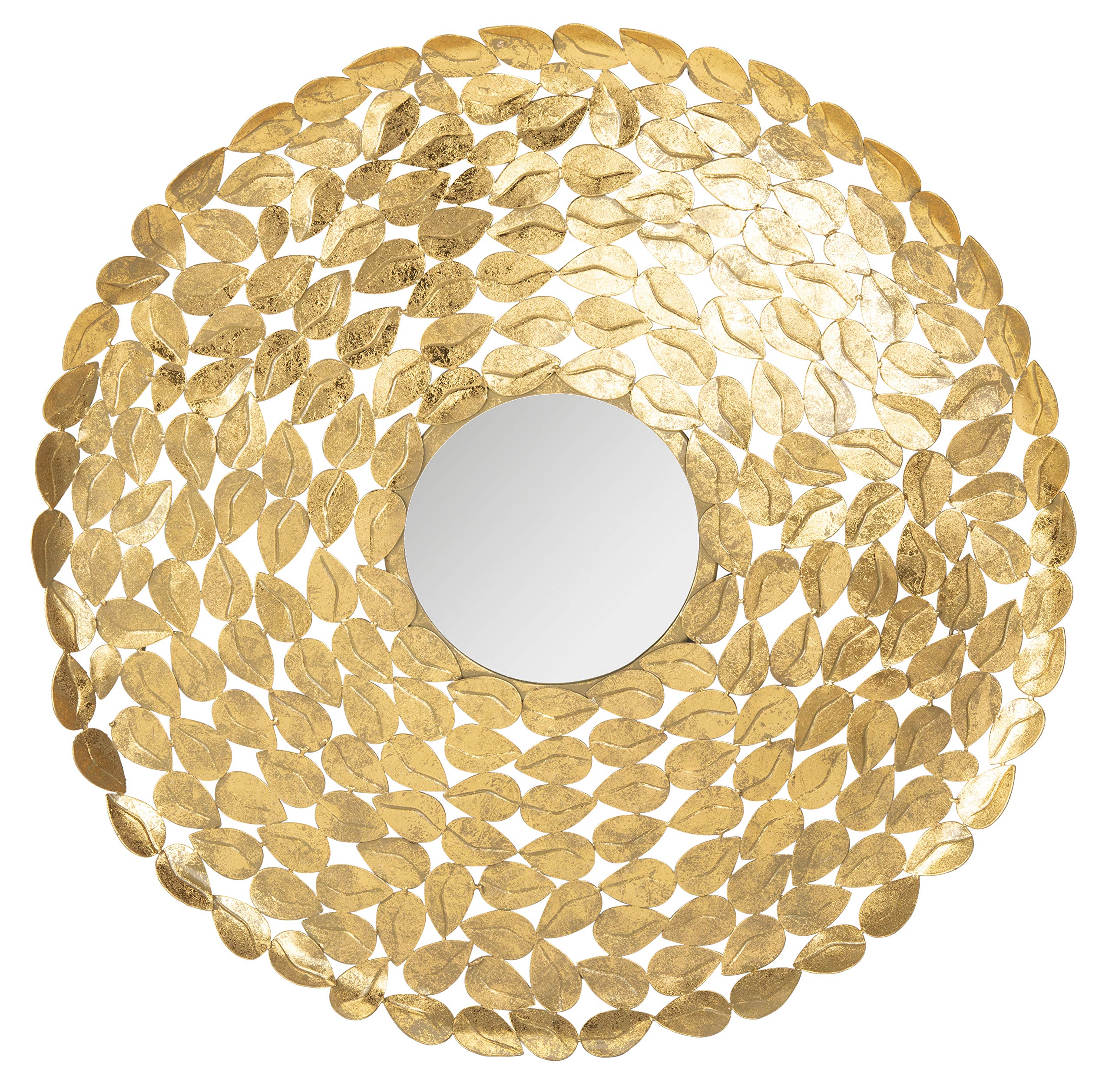 SAFAVIEH Home Collection Bliss Gold Foil Mirror