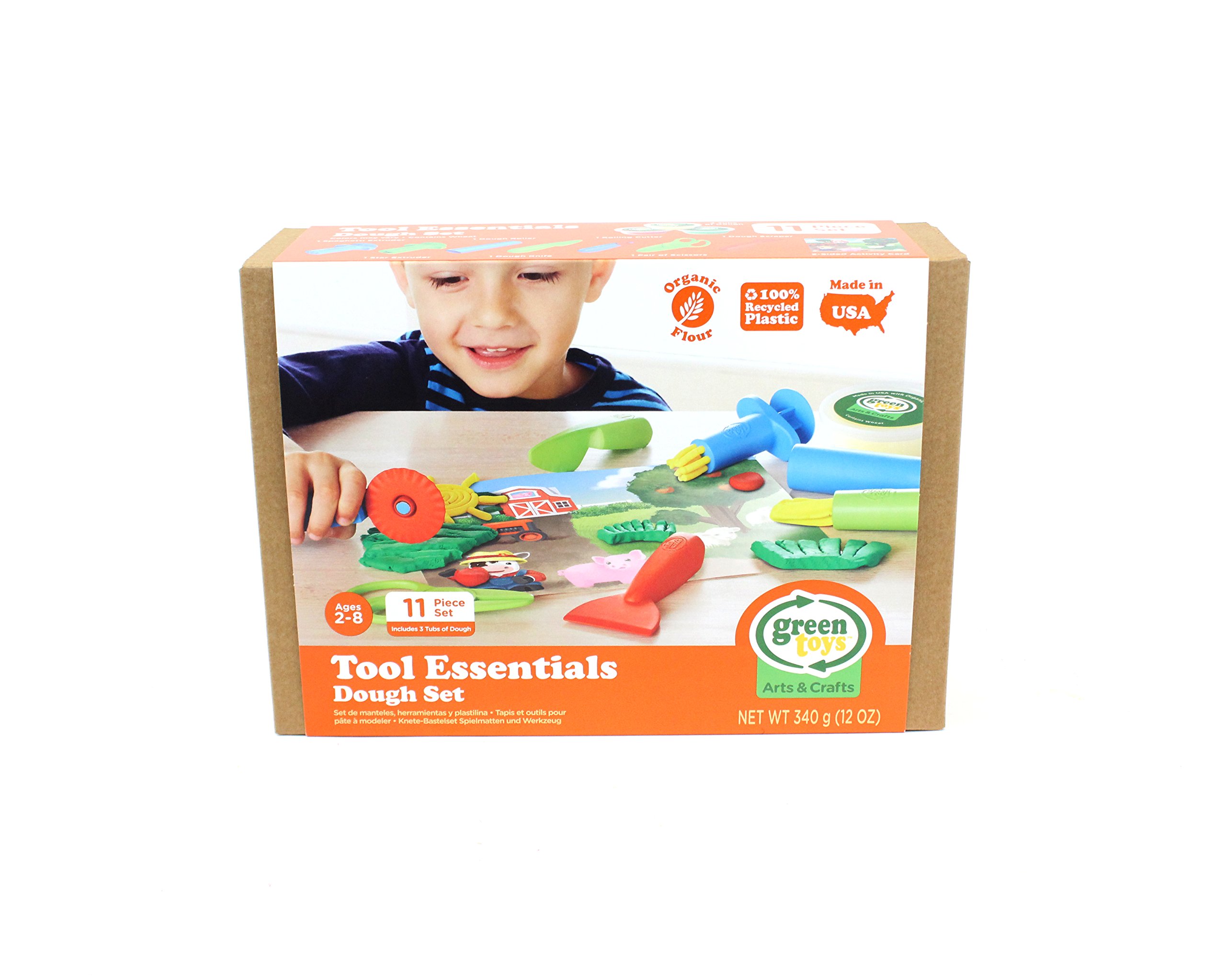 Green Toys Tool Essentials Dough Set - CB