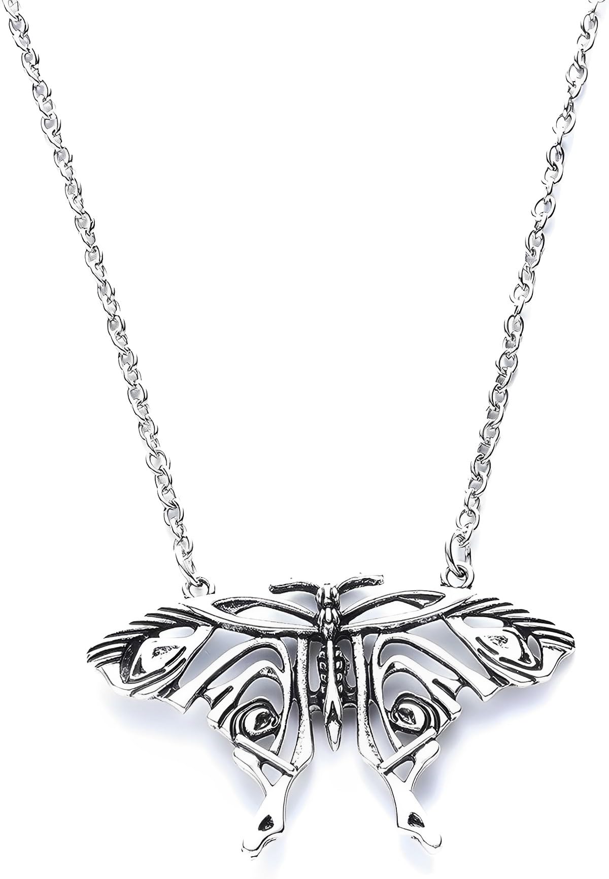 Blingsoul Butterfly Necklaces for Women - Adorable Filigree Wings Mama Mia Butterfly Necklace | Unique Mamamea – Butterfly Pendant [J100034]