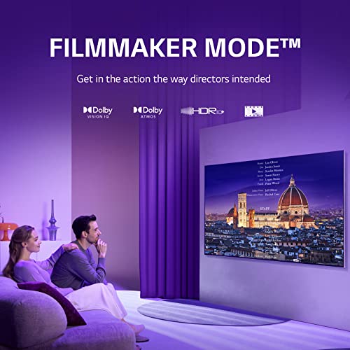 LG 55-Inch Class QNED85 Series Alexa Built-in 4K Smart TV, 120Hz Refresh Rate, AI-Powered 4K, Dolby Vision IQ and Dolby Atmos, WiSA Ready, Cloud Gaming (55QNED85UQA, 2022)