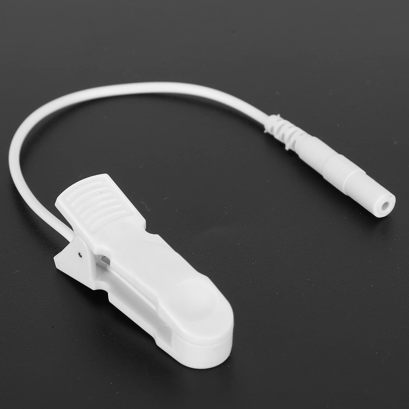 GOTOTOP Electrode Connection Cable, 10pcs 2.0mm Ear Clip Electrode Connecting Wires Pin Snap Connecting Cable for Digital TENS Massage Machine