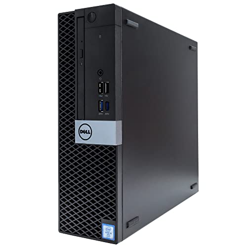 Dell Optiplex 5050 (RGB) Desktop Computer | Quad Core Intel i5 (3.2) | 8GB DDR4 RAM | 500GB SSD Solid State | Windows 10 Professional | 22in LCD Monitor | Perfect Family Computer (Renewed)
