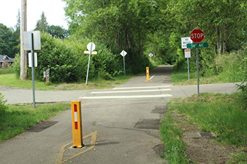 Enjoyist Stop Sign Street Slow Warning Reflective Signs 12"x 12" 40 Mil Rust Free Aluminum Sign, UV Protected and Weatherproof