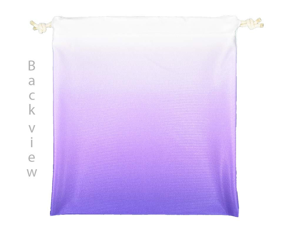 Bitt Sportswear Personalized Gymnastics Grip Bag - Ombre Colors, Customized Bag with Crystals Option (Purple Ombre)