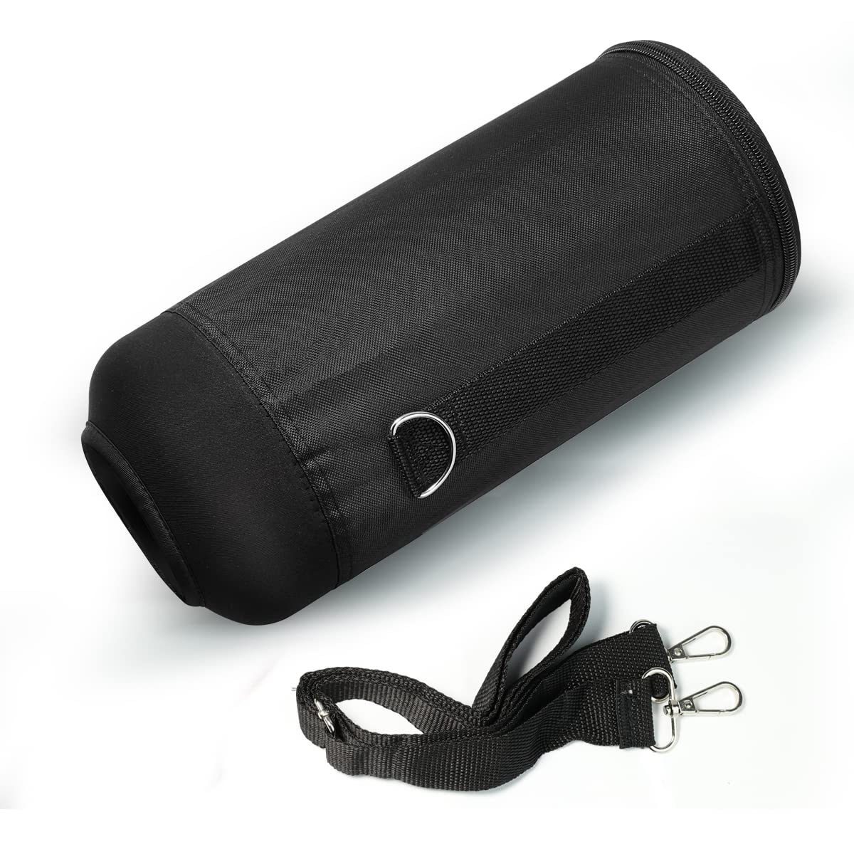 BUZIO Water Bottle Holder Carrying Pouch for 64 oz Bottles - Carry, Protect and Insulate Your Flask with This Military Grade Carrier an Adjustable Padded Shoulder Strap