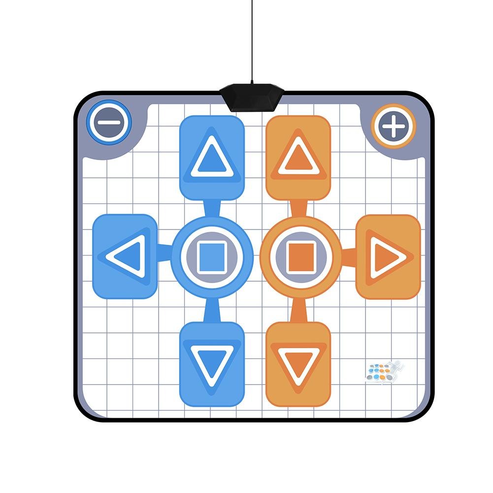 Sonew Double Person Non-slip Party Dancing Pad Dance Mat Compatible for Nintendo Wii Console Game