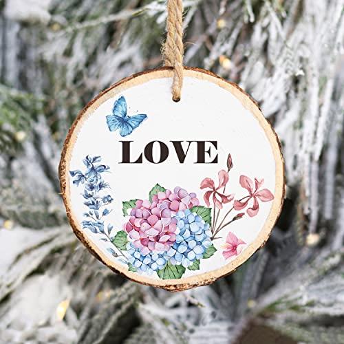 GSS Designs Hydrangea Rub on Transfers for Crafts and Furniture 2 Sheets 12"x16"- Home Furniture Transfers Rub on - Decor Flowers Stickers DIY Kits for Adults