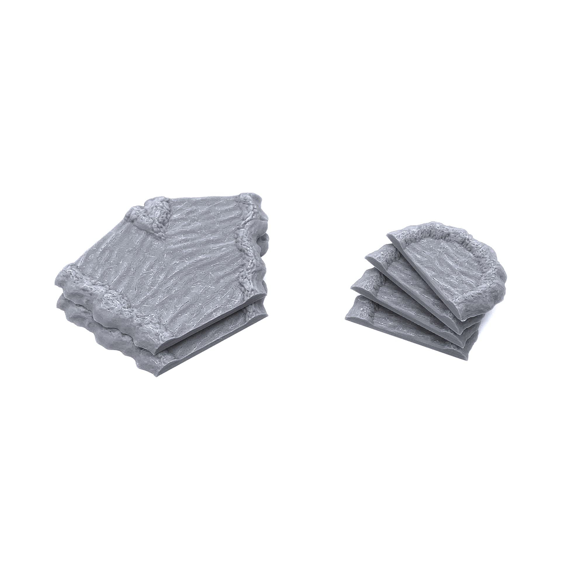 Modular Waterways, 3D Printed Tabletop RPG Scenery and Wargame Terrain for 28mm Miniatures
