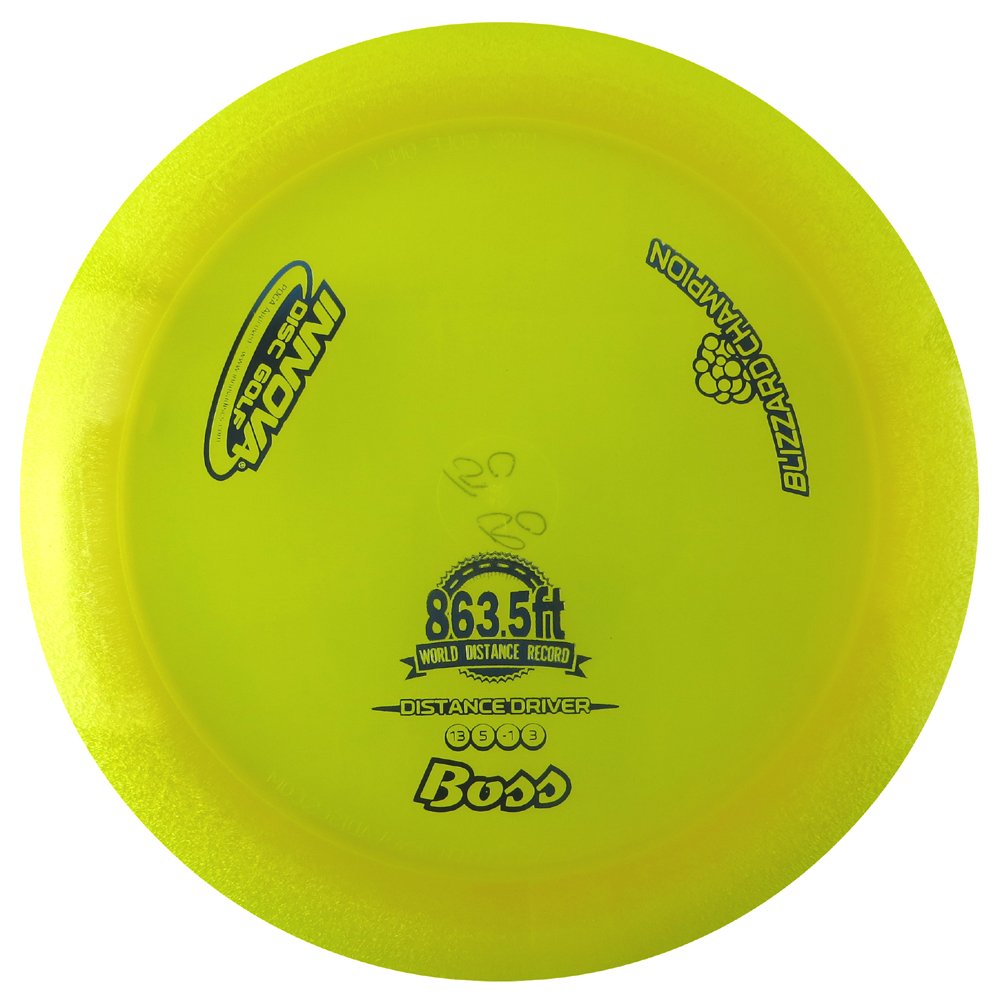 Blizzard Champion Boss 140 to 150 Disc Golf Driver (disc colors vary)