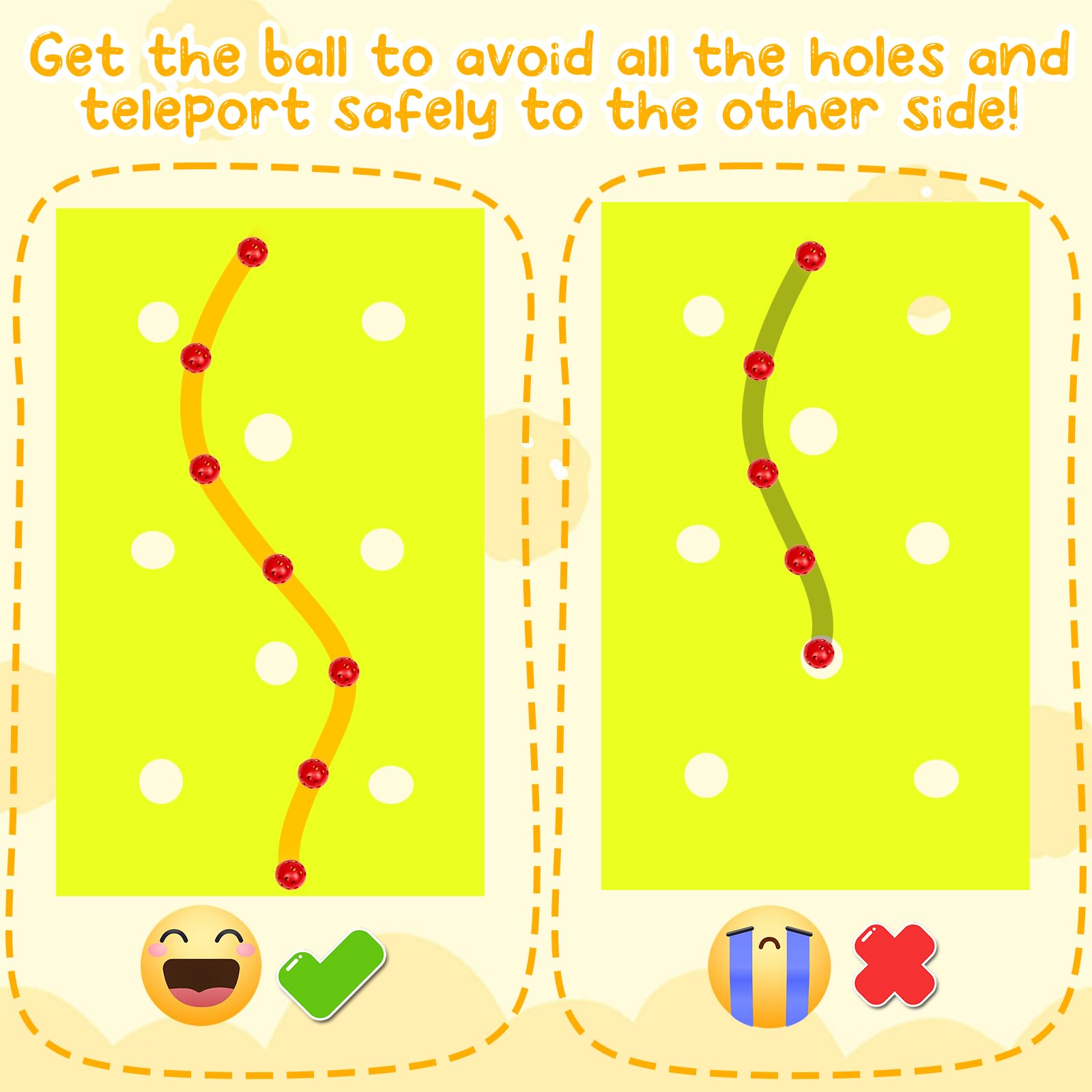Sonyabecca Hole Tarp Team Building Exercise Activities Games Teamwork Group Learning Fun Playing Yellow,85''Lx57''W