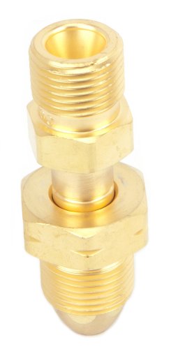 Forney 87809 Acetylene Regulator Adaptor, CGA 510 To CGA 300, #4 Tank to Regulator, 125-CF
