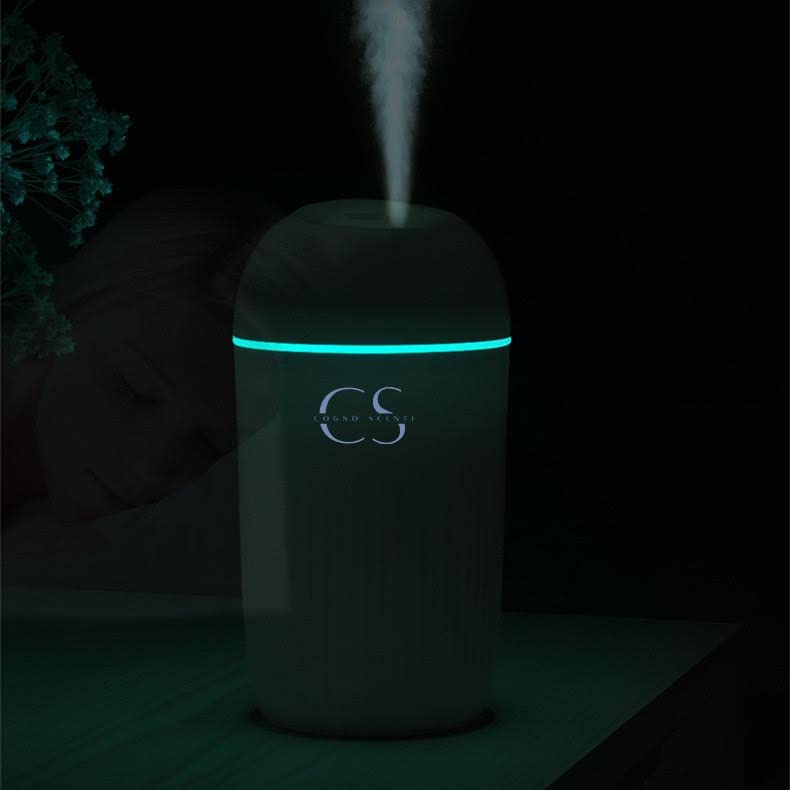 Cogno Scenti CAR HUMIDIFIER, Portable Humidifier, Mini Humidifier. Add Your Favorite Cologne/ Perfume With USB Cable black