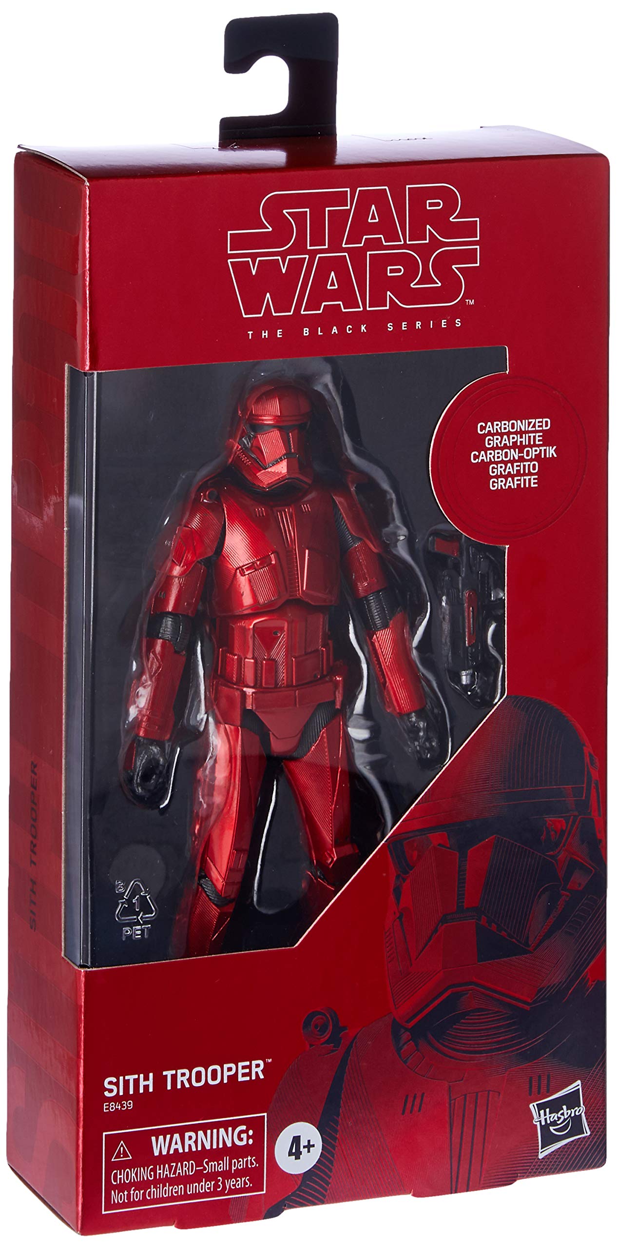 STAR WARS The Black Series Carbonized Collection Sith Trooper Toy 6" Scale The Rise of Skywalker Action Figure (Amazon Exclusive)