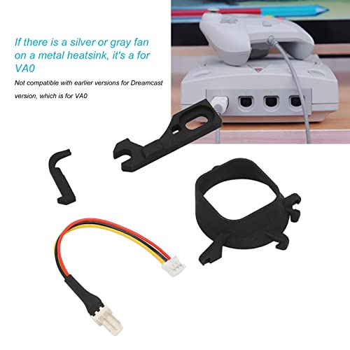 Console Brushless Mount, 3D Print Fan Mount Kit ABS Material Wearable 10K Cable Stable Keep Silent Replacement Professional for Game Controller