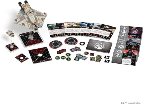 Star Wars X-Wing 2nd Edition Miniatures Game Ghost EXPANSION PACK - Strategy Game for Adults and Kids, Ages 14+, 2 Players, 45 Minute Playtime, Made by Atomic Mass Games