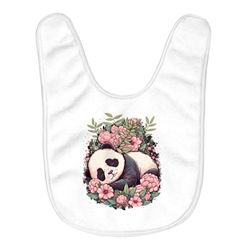 Cartoon Panda Baby Bibs - Cute Baby Feeding Bibs - Unique Bibs for Eating