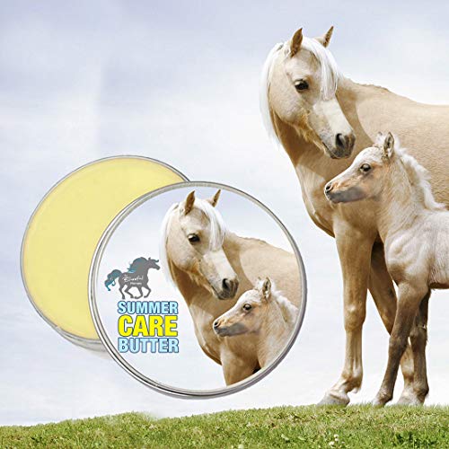 The Blissful Horses Summer Care Butter All Natural Sun Support for Your Horse, 4-Ounce