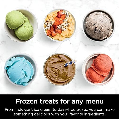 EVANEM 2/4/6PCS Creami Containers, for Ninja Creami Deluxe,16 OZ Creami Containers Reusable,Leaf-Proof for NC301 NC300 NC299AM Series Ice Cream Maker,Gray+Green-2PCS