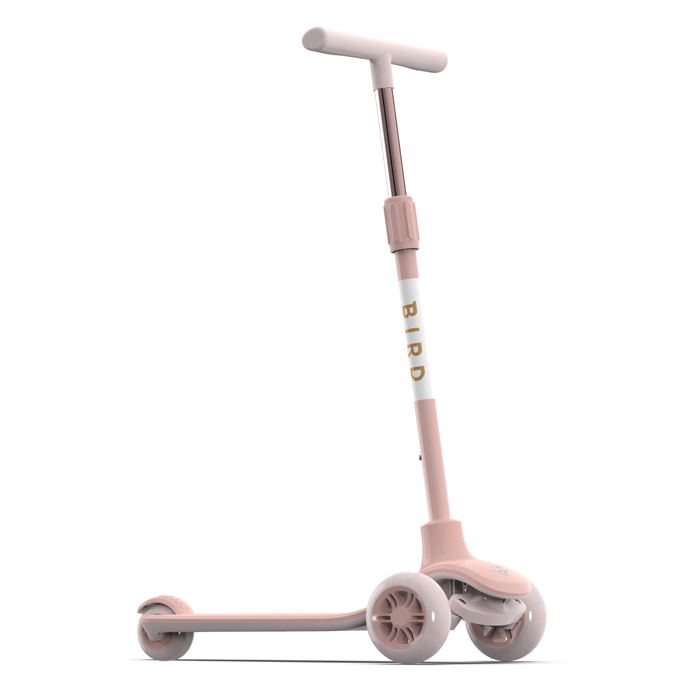 Bird OBB0UB2 Birdie Non-Electric Kick Scooter for Kids with Adjustable Height Handle