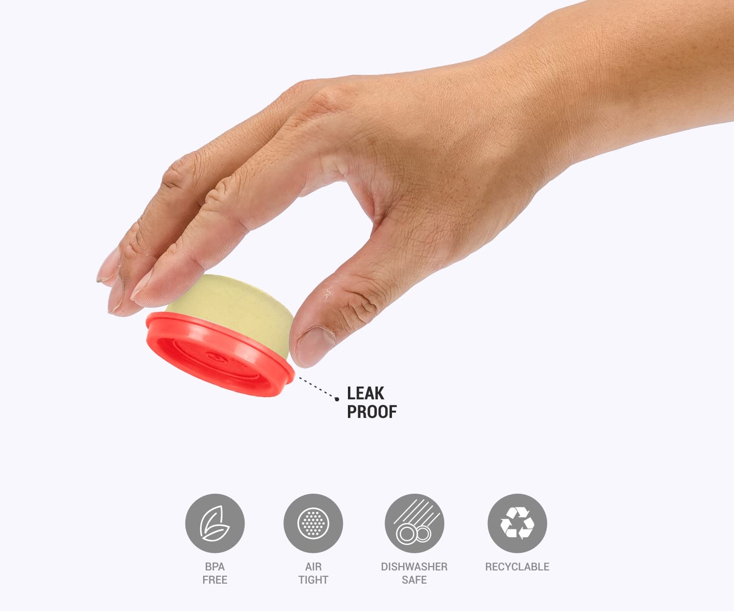 Condiment Cups container with Lids- 8 pk. 1 oz. Dressing Container to go Small Food Storage Containers with Lids- Sauce Cups Leak proof Reusable Plastic BPA free for Lunch Box Picnic Travel (Assorted)
