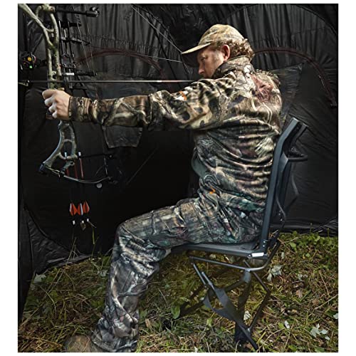Guide Gear 360º Swivel Hunting Blind Chair, Lightweight, Portable Mesh Hunt Seat, 300-lbs Capacity