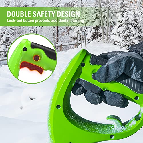 Greenworks 8 Amp 12 inch Electric Snow Shovel