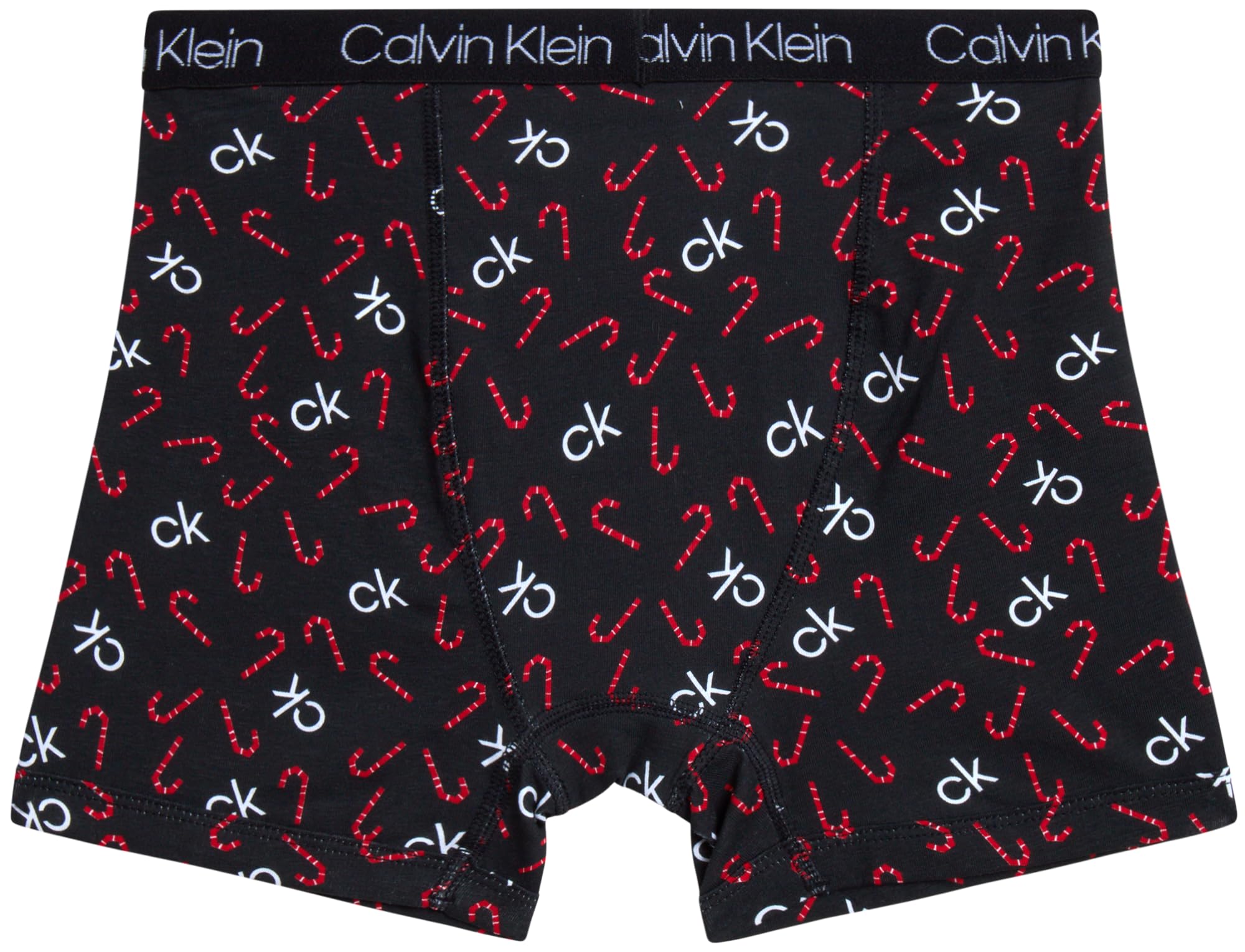 Calvin Klein Boys' Underwear - 8 Pack Stretch Cotton Boxer Briefs (XS-XL), Size X-Large, Tie Dye