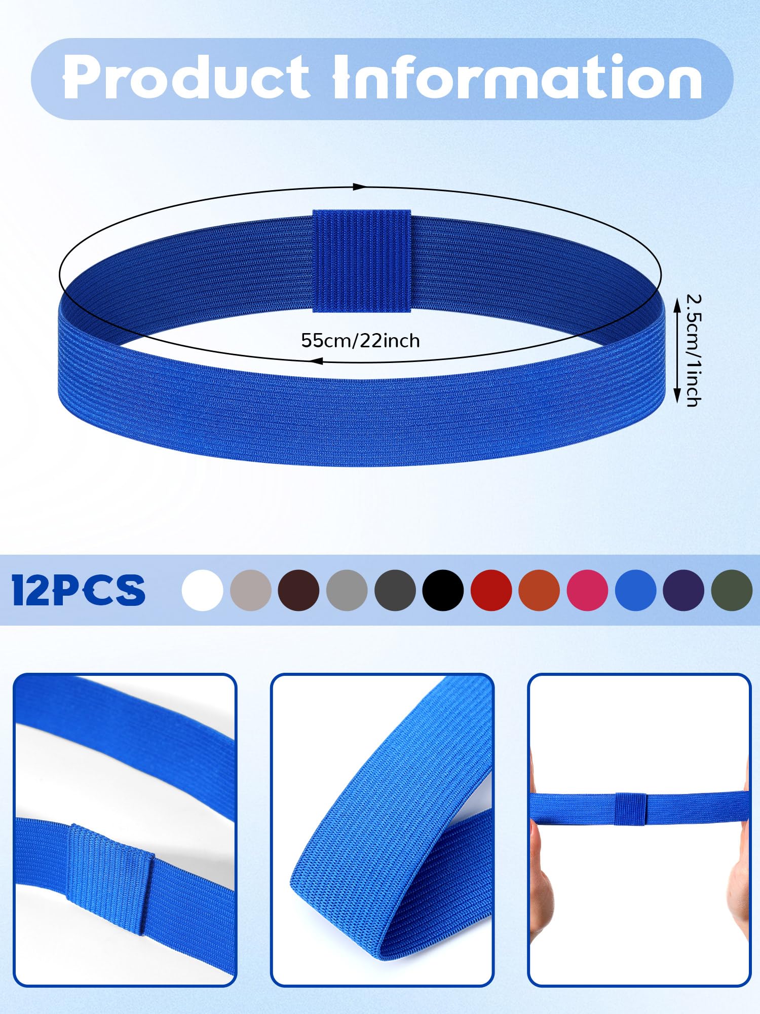 Breathffy 24 Pcs Stretchable Hat Bands Natural Assorted Hat Feathers Hat Ribbons for Panama Hat Western Costume Headwear (Classic)