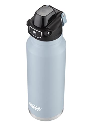 Coleman Burst™ 40 oz. Stainless Steel Autopop Water Bottle, Fog