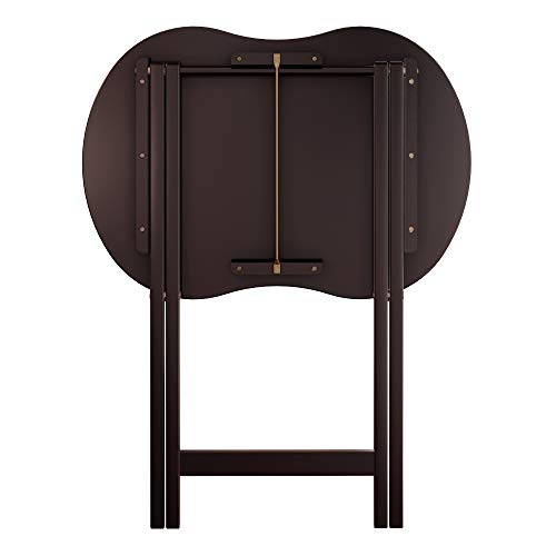 Winsome Skippy Snack Table, Dark Espresso