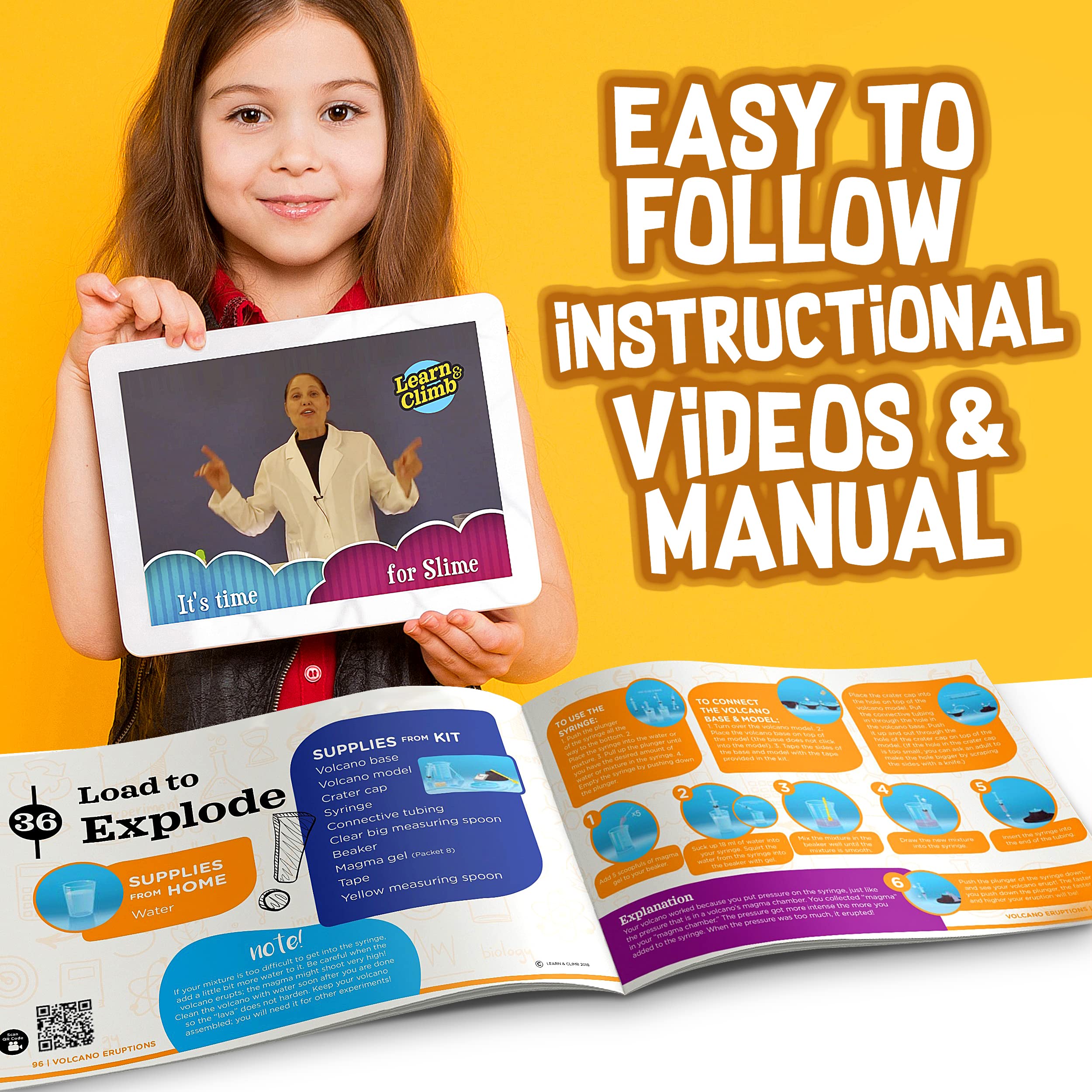 Science Kit for Kids Age 5-7 - 65 Science Experiments Gift Set