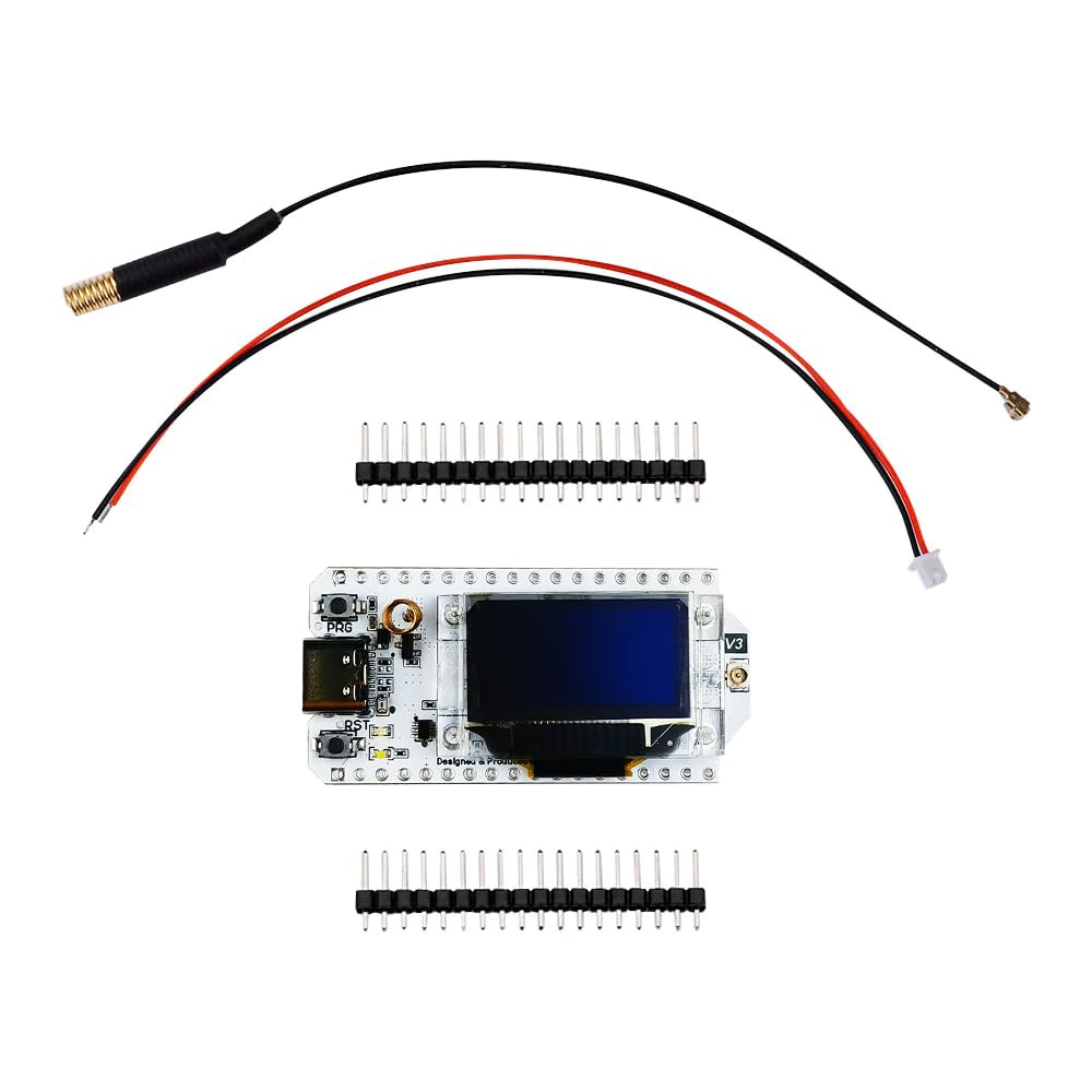 CORLES WiFi LoRa 32 V3 ESP32 BLE OLED Type-C Dual Core Development Board for IoT LoRaWAN and Arduino (SX1262 433-510 MHz)