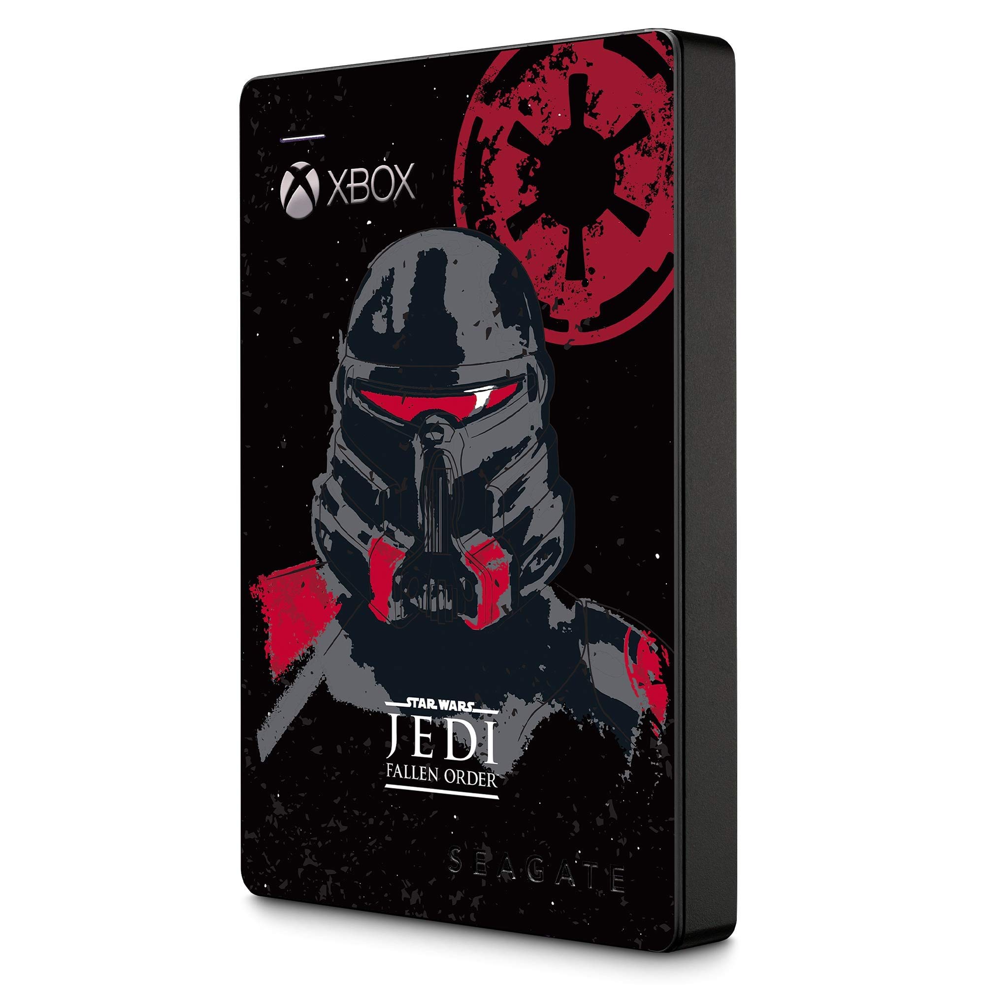 Seagate External Portable HDD, 2TB, Star Wars Edition, Jedi Fallen Order, Officially Licensed for Xbox, and Two-Year Rescue Services (STEA2000426)