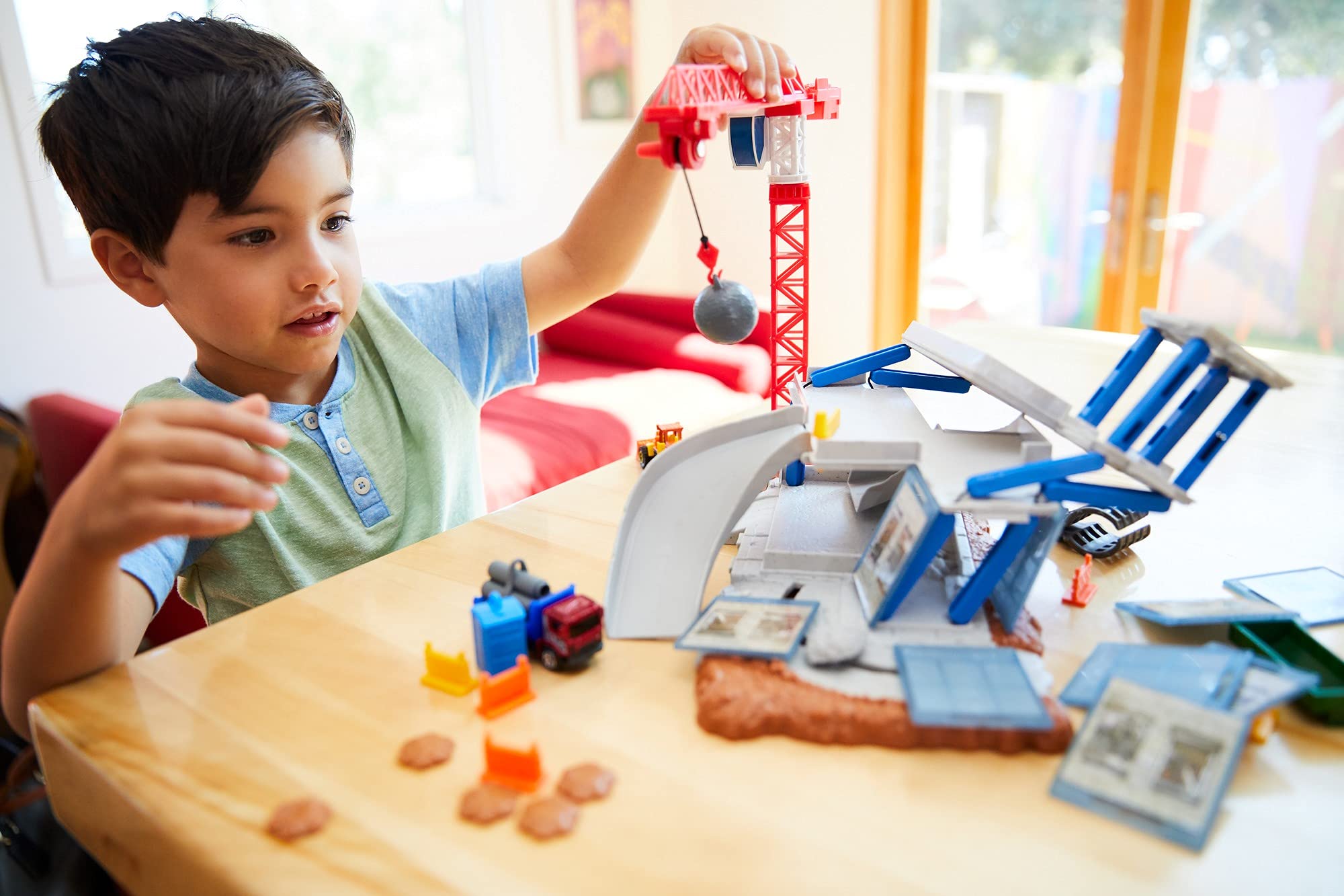 Matchbox Downtown Demolition Playset