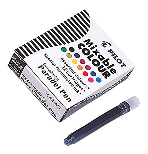 Pilot Parallel Calligraphy Pen Refill - 12 Color Pack
