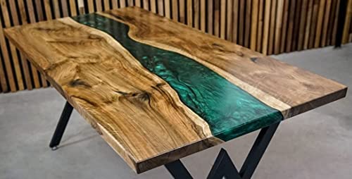 Epoxy Table, Live Edge Wooden Table, Epoxy Resin River Table, Natural Wood,Dining table, Natural Epoxy Table, Resin Table