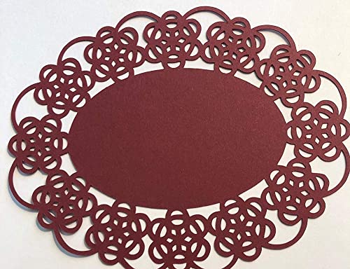 PAVER RED/WINE/BURGUNDY Cardstock Paper - 8.5 x 11 inch 80 lb. Cover - 25 Sheets from Cardstock Warehouse