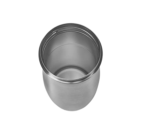 Contigo West Loop Autoseal Travel Mug, Stainless Steel Thermal Mug, Vacuum Flask, Leakproof Tumbler, Coffee Mug with BPA Easy-Clean Lid, 470 ml, Stainless Steel