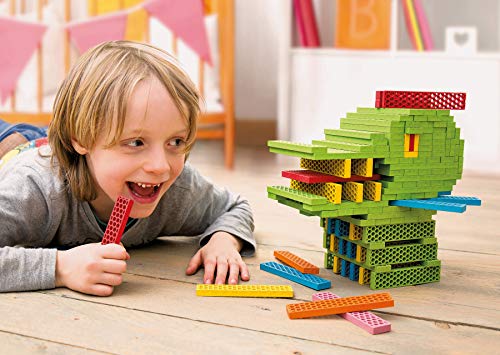 Tegu 40 Piece Perfect Blocks Building Set Purple & Blue (Amazon Exclusive)