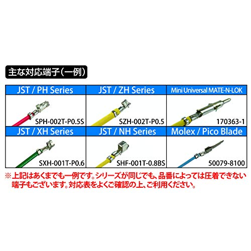 Engineer Precision Crimping Pliers for Open Barrel Terminals PA-09