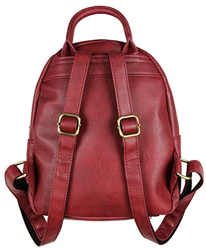 Harry Potter Hogwarts Crest Faux Leather Mini Backpack