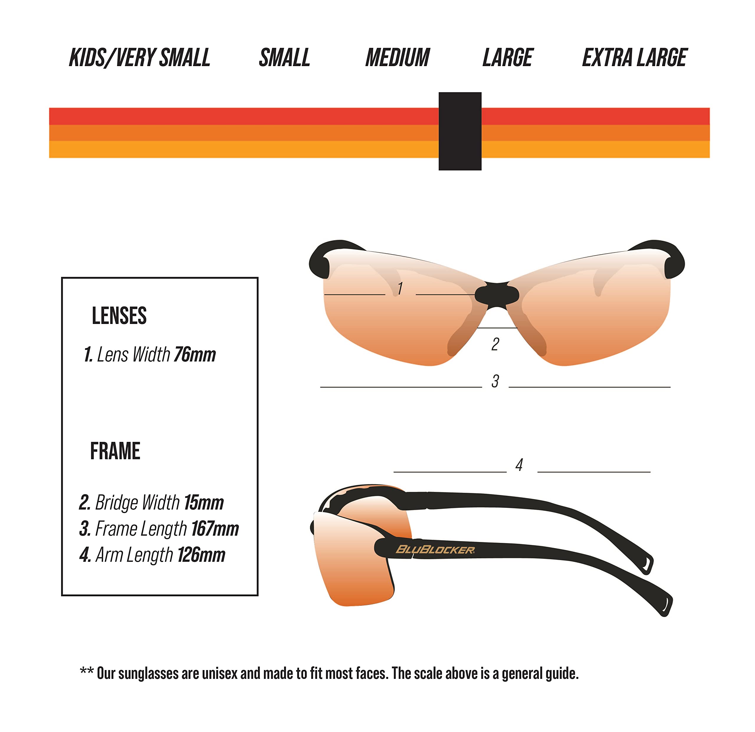 BluBlocker, Black Eagle Sunglasses with Scratch Resistant Lens | Blocks 100% of Blue Light and UVA & UVB Rays | Gender Neutral - for Men, Women & Everyone | 2735K |