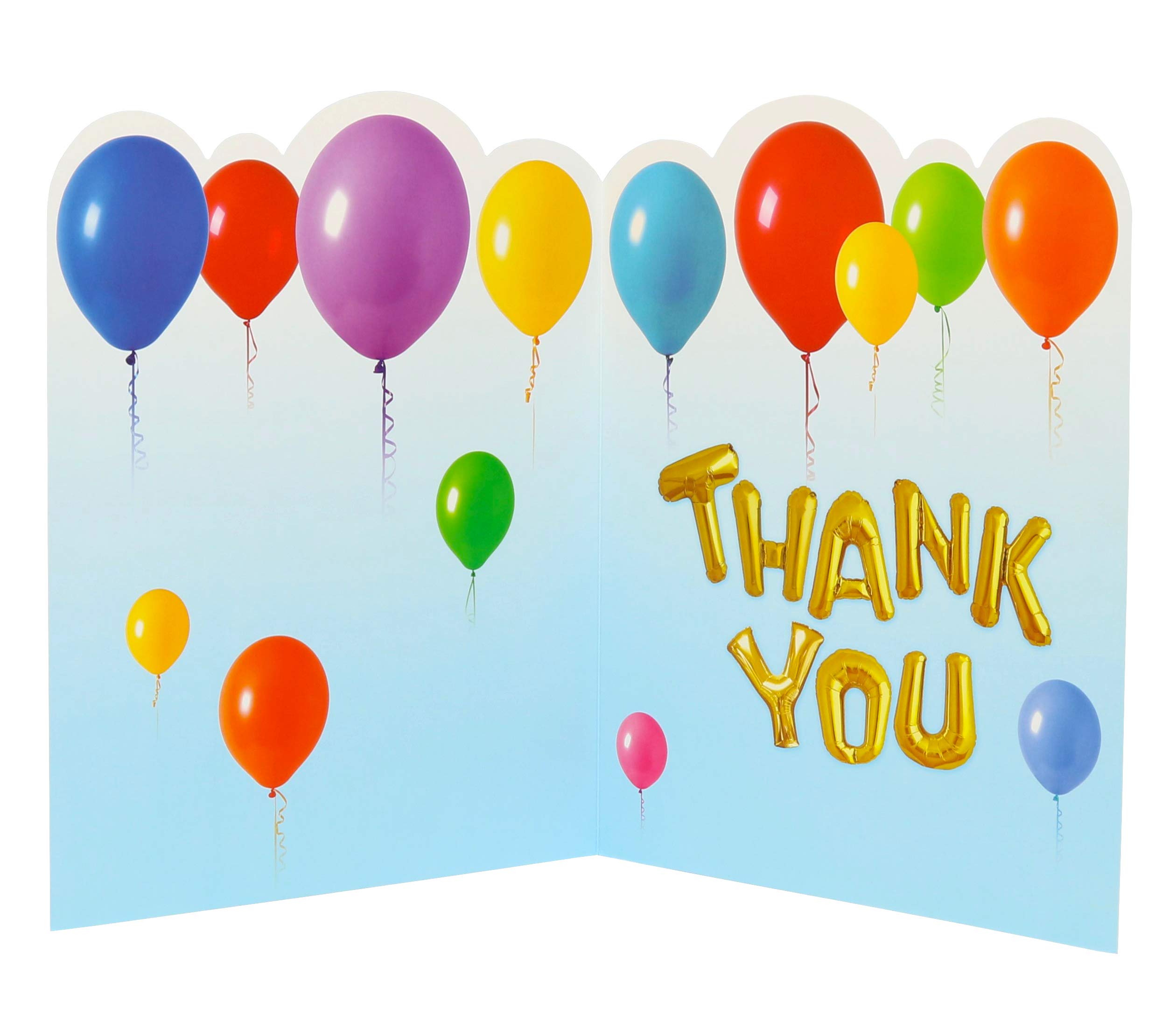 Iconikal Jumbo Greeting Card With Envelope, A Big Thank You, 11 x 14-Inch