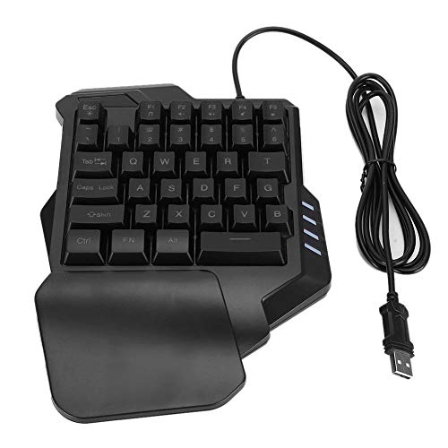 Pomya Backlit Mechanical Keyboard - One-Handed Mechanical Gaming Keyboard for Win2000 / Win XP/Win ME/Vista / Win7 / Win8