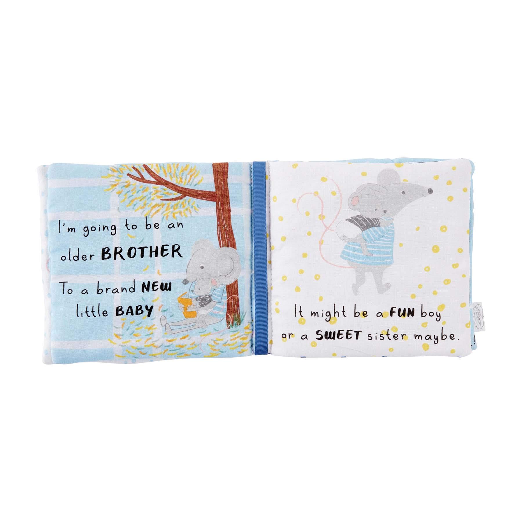 Mud Pie Big Sister Book and Pin Set