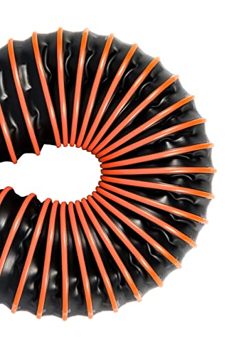 Camco RhinoEXTREME 15-Foot Camper/RV Sewer Hose Kit | Features TPE Technology for Abrasion Resistance and Crush Protection | Includes Pre-Attached Rhino Swivel Fittings (39861)