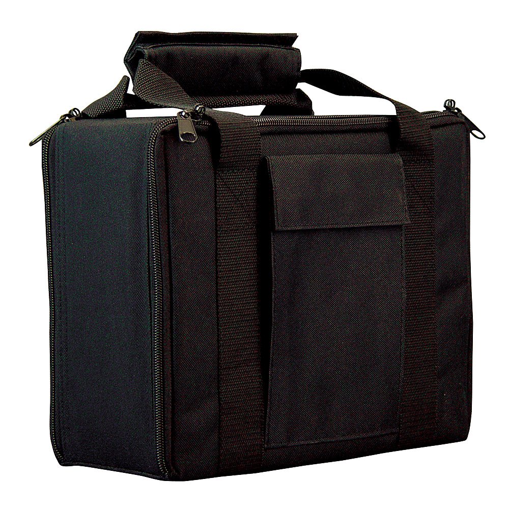 Bulldog Cases Nylon Pistol Case with Lockable Zipper Water resistant Padded Outer Shell